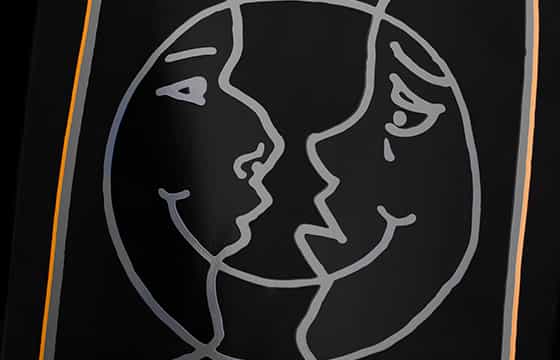 Krooked Black Moon Smile | NOTE shop