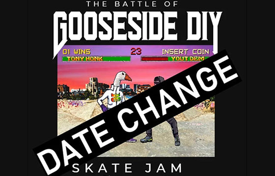 UPDATE - NOW ON SUNDAY: GOOSESIDE JAM | NOTE shop