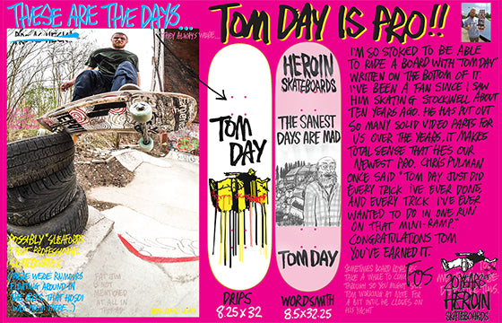 Tom Day is pro! | NOTE shop