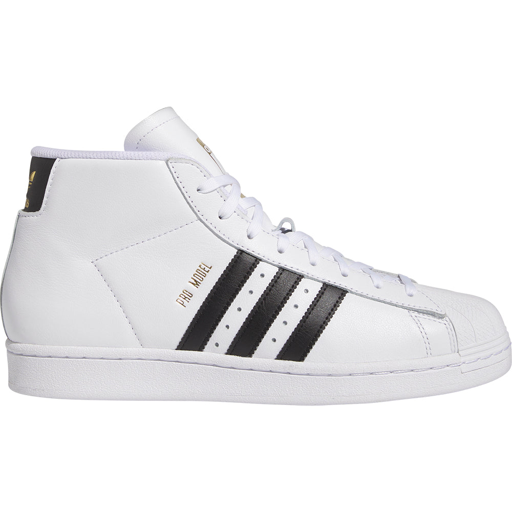 Adidas Pro Model ADV Shoes Cloud White/Core Black/Gold Metallic | NOTE shop
