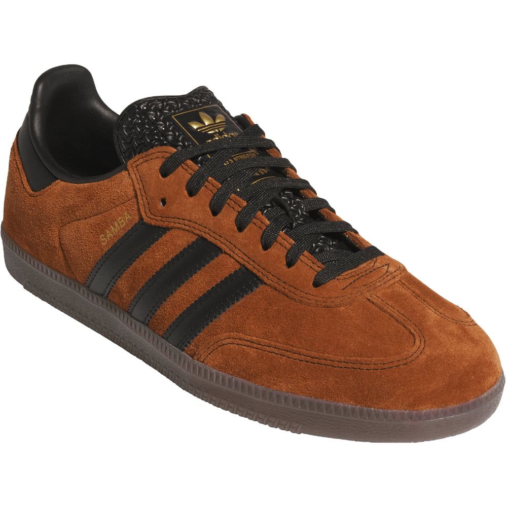 Adidas Samba ADV Shoes Dusky Bronze/Core Black/Gum | NOTE shop