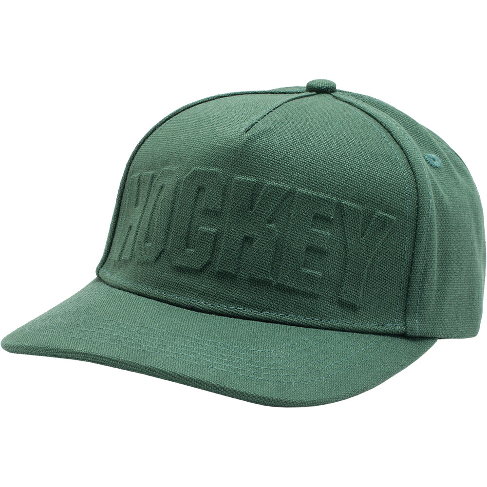 Hockey Embossed Hat Forest Canvas | NOTE shop
