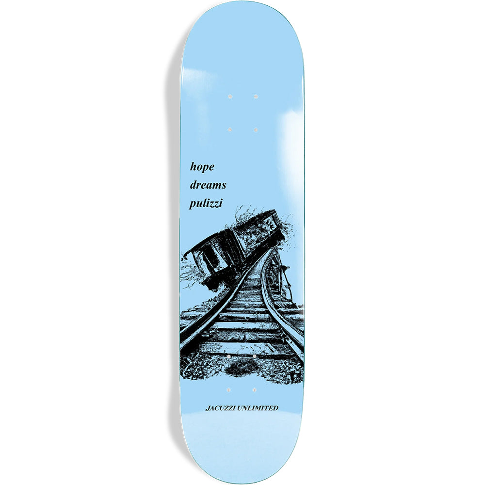 Jacuzzi Unlimited Michael Pulizzi Off the Rails Skateboard Deck 8.375 ...