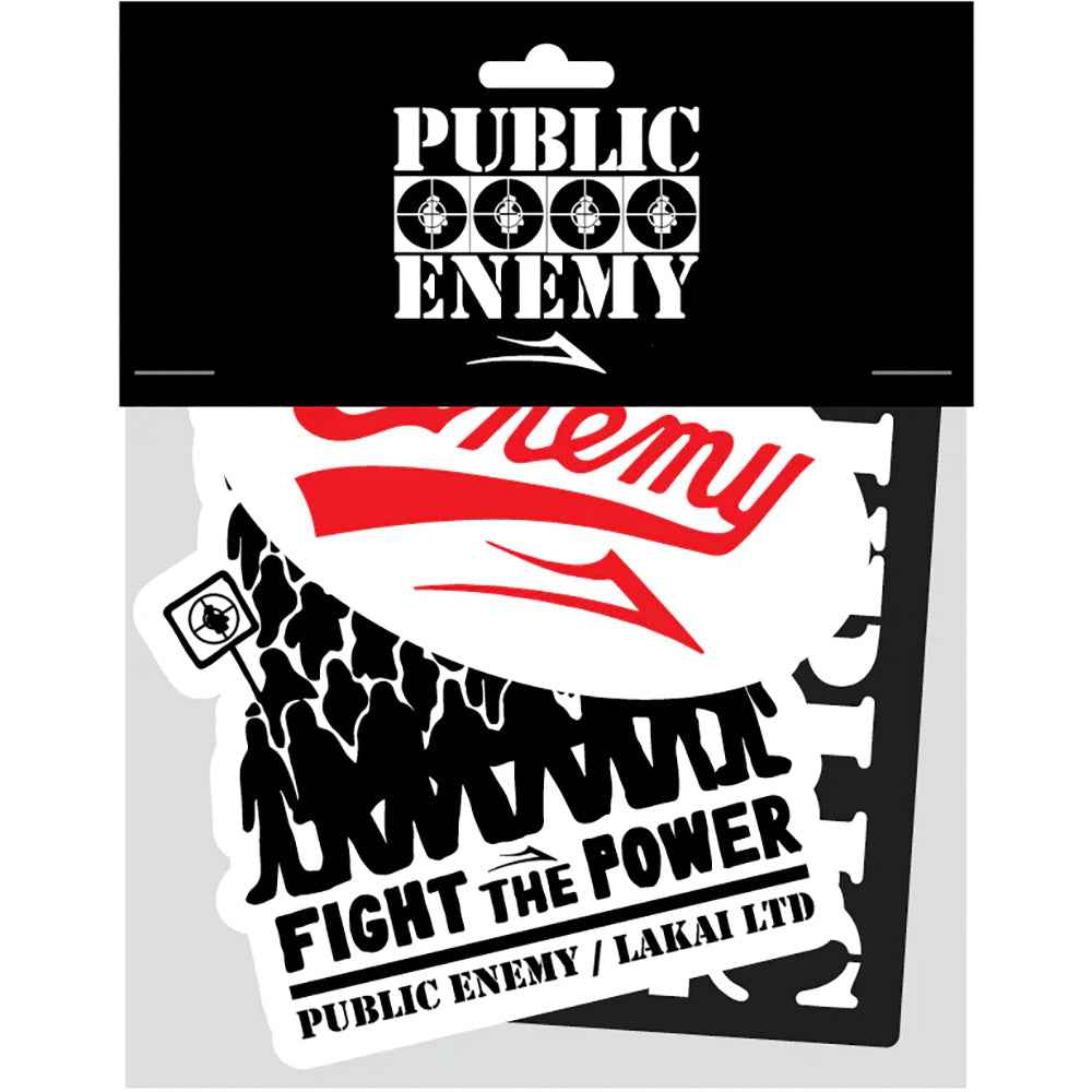 Lakai x Public Enemy 6 Pack Stickers | NOTE shop
