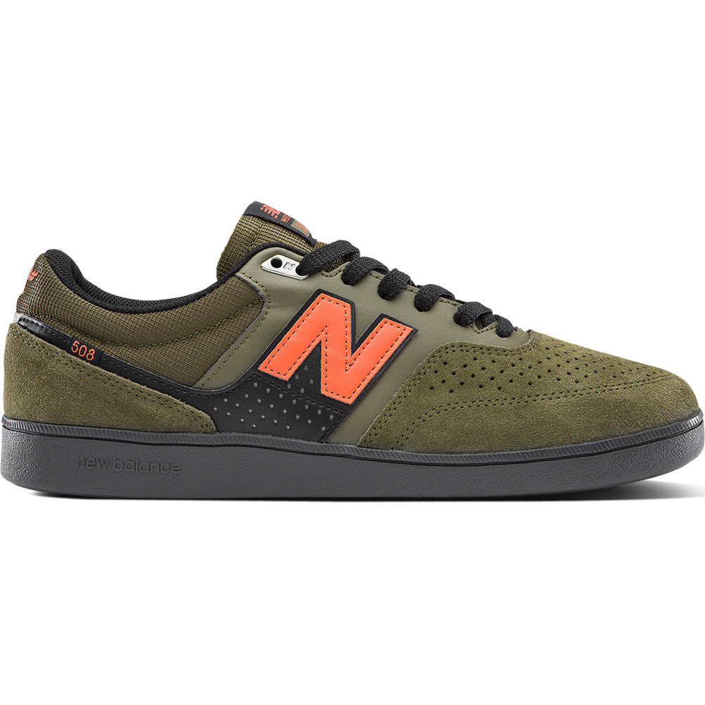 New Balance Numeric Brandon Westgate 508 Shoes Olive/Burnt Orange ...