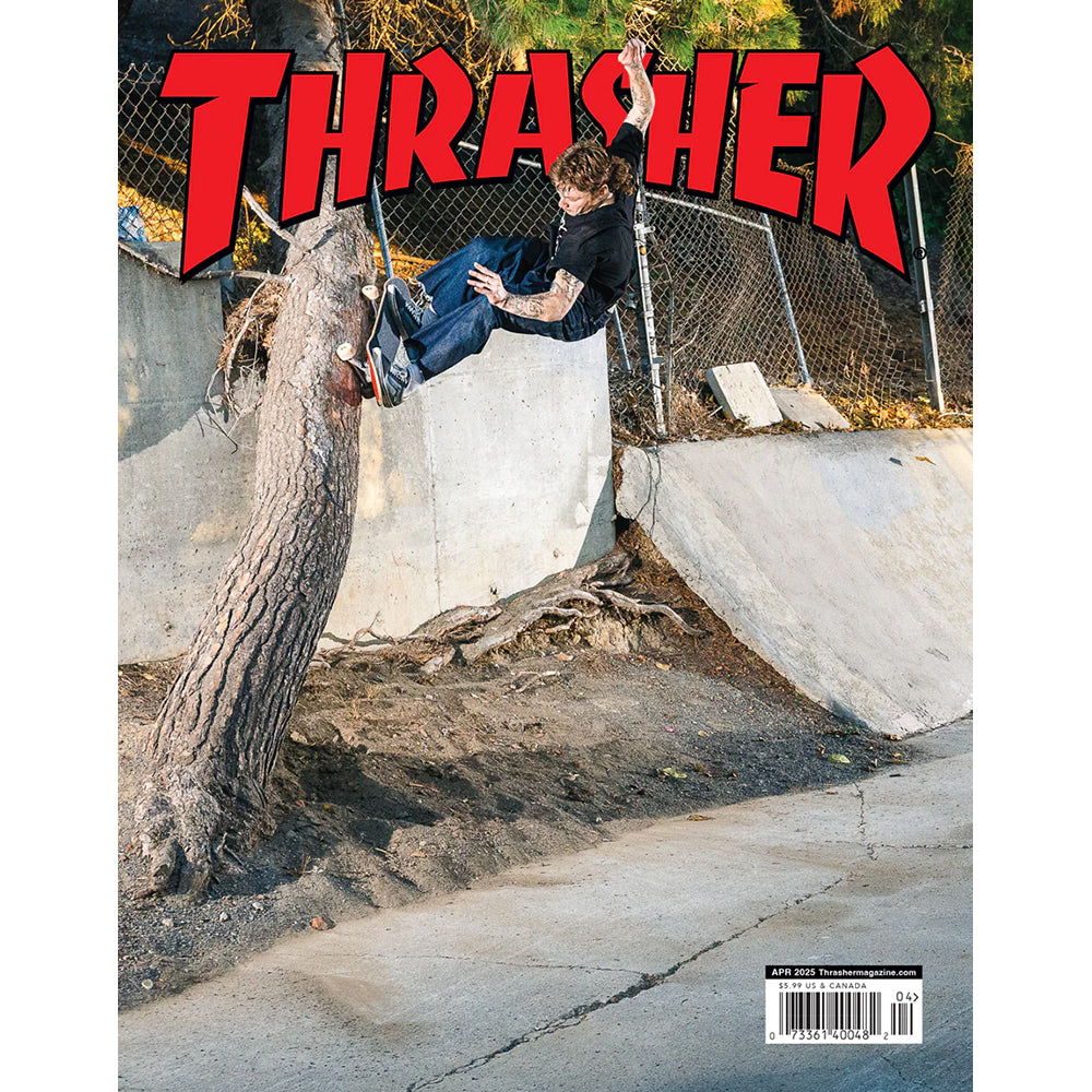 Thrasher Magazine April 2025 Issue 537 Tristan "T-Funk" Funkhouser Cov ...