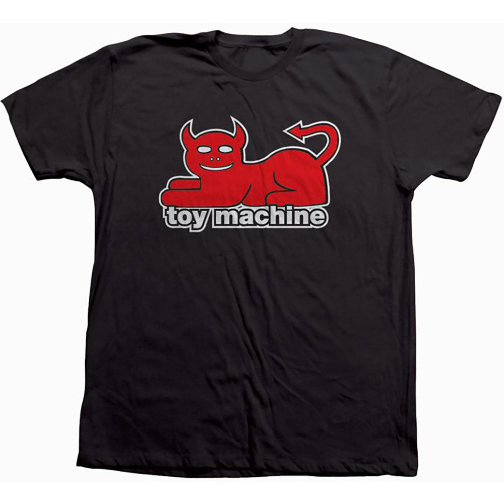Toy Machine Devil Cat T Shirt Black | NOTE shop