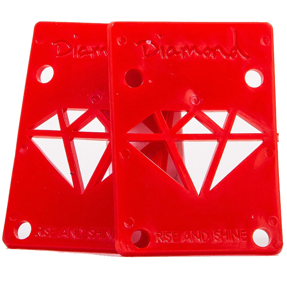 Diamond Rise And Shine Riser Pads Red ⅛" | NOTE shop